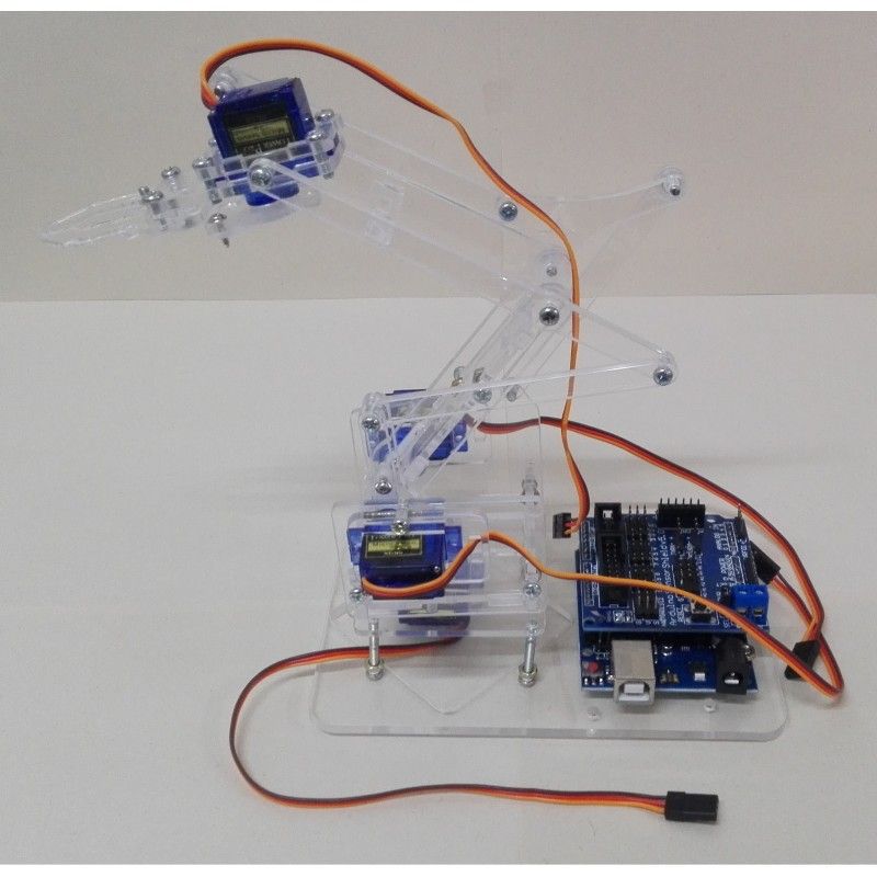Kit Brazo Peque?o con Servos - Moviltronics Kit Brazo Peque?o con Servos - Moviltronics