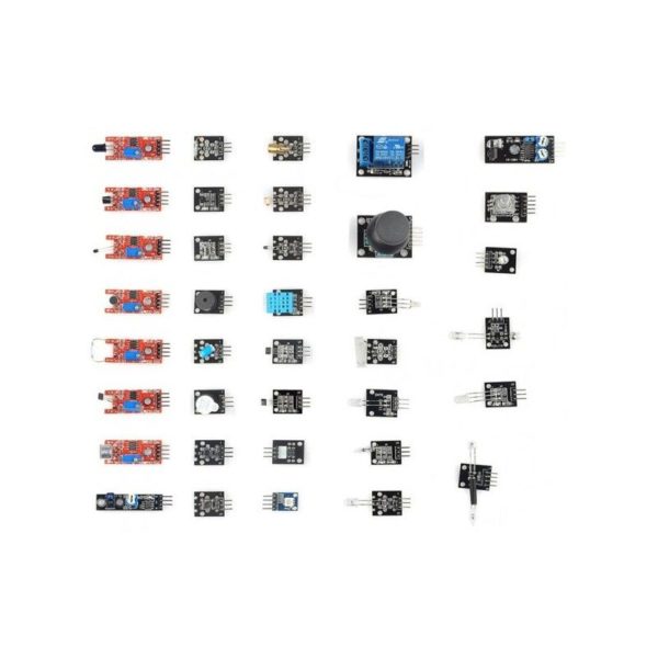 Kit de 37 Sensores y Actuadores para Rob?tica y Arduino - Moviltronics Kit de 37 Sensores y Actuadores para Rob?tica y Arduino - Moviltronics