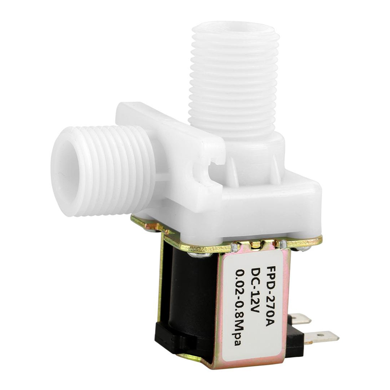 Electroválvula 1/2" FPD-270A 12V 90 grados - Moviltronics