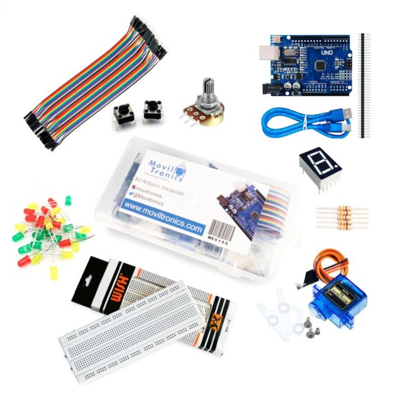 Kit Electrónica Arduino Iniciación - Moviltronics